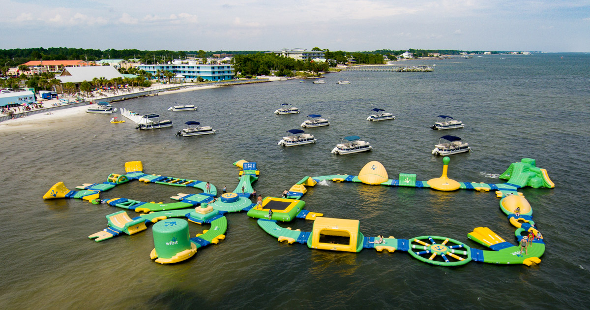 Wibit Waterpark Obstacle Course » Navarre Family Watersports