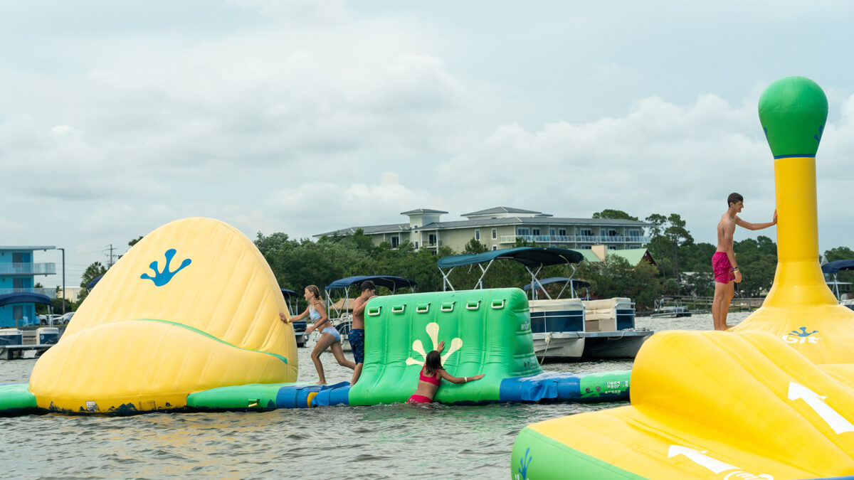 Wibit Waterpark Obstacle Course » Navarre Family Watersports